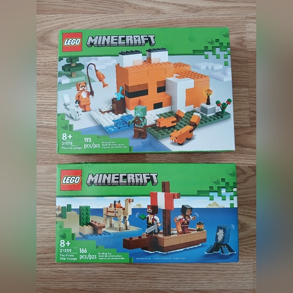 Lego | Toys | Lego Minecraft Set Bundle | Poshmark